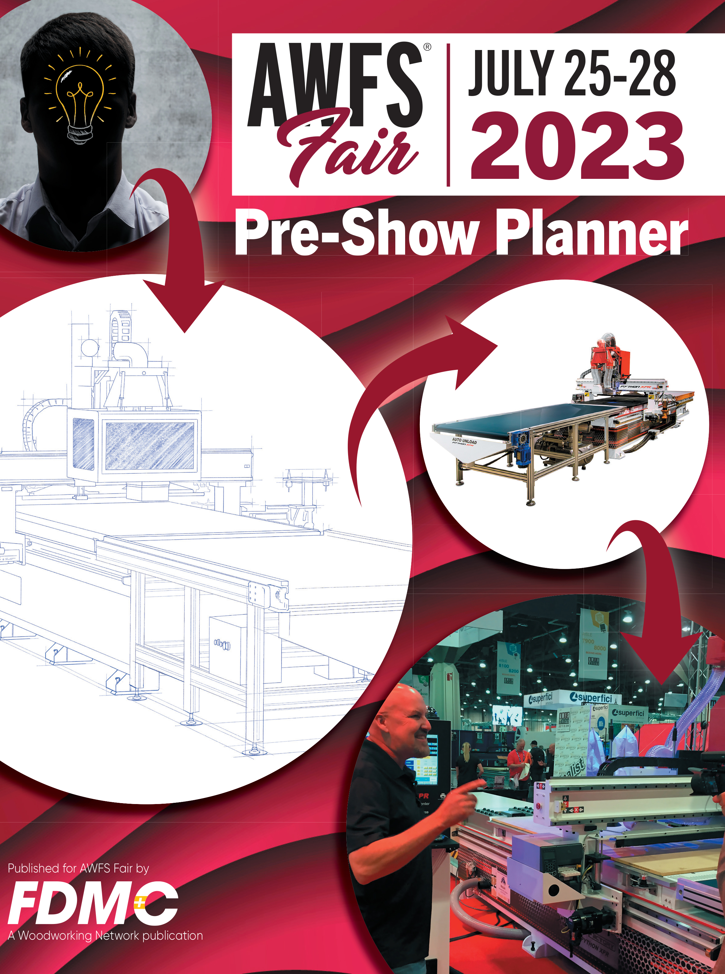 FDMC AWFS Fair Pre-Show Planner 2023 | Woodworking Network