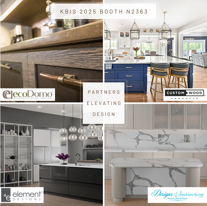 Designs of Distinction unveils collaborations for KBIS 2025 | Woodworking Network