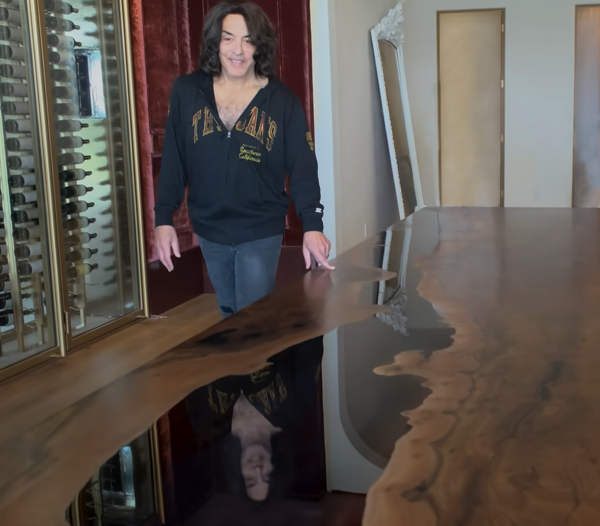 Kiss lead singer commissions gorgeous table from Calgary company ...