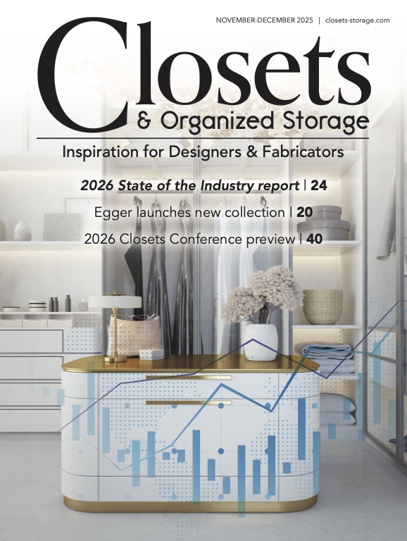 Closets & Organized Storage November/December 2025 | Woodworking Network
