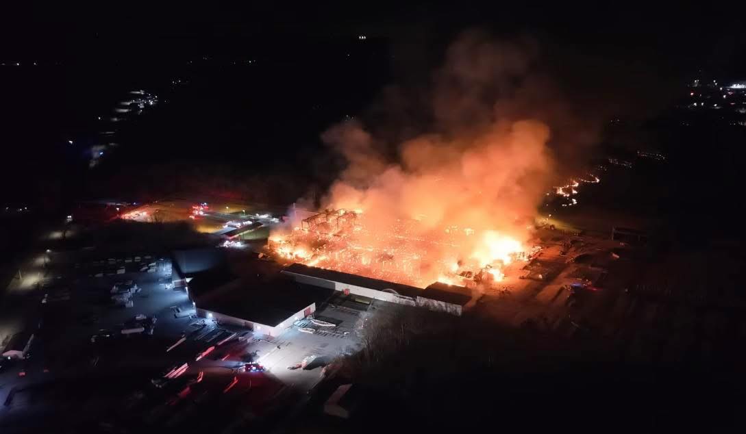 Massive fire breaks out at closed G-P plywood plant | Woodworking Network