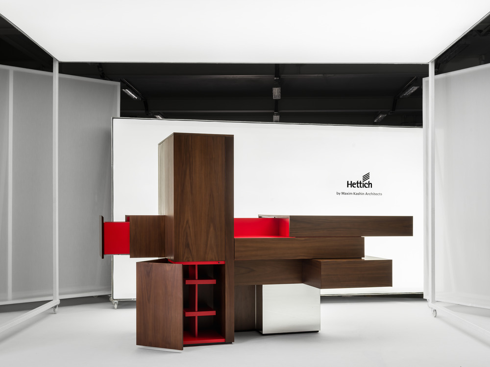 Video: Suprematist Bureau made in Moscow with Hettich hardware ...