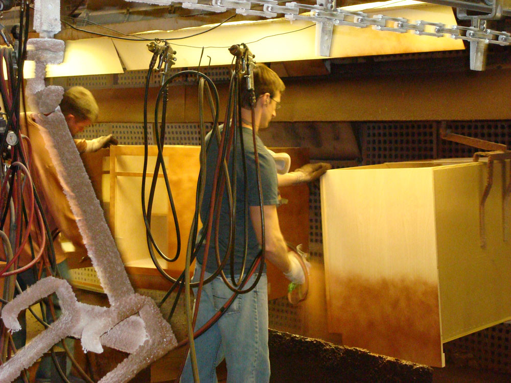 Cabinets Fly at Kitchen Kompact | Woodworking Network