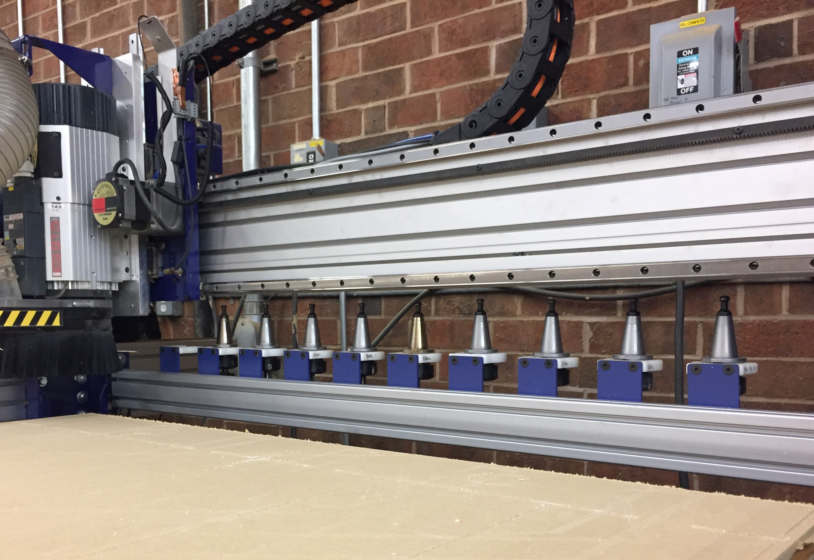 CNC router with automatic tool changer Woodworking Network