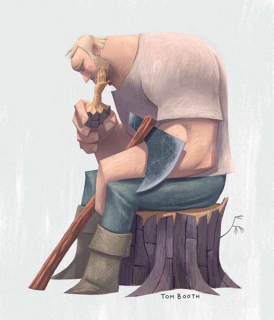 Lonely woodworker carves out his lost wife in beautifully-animated ...