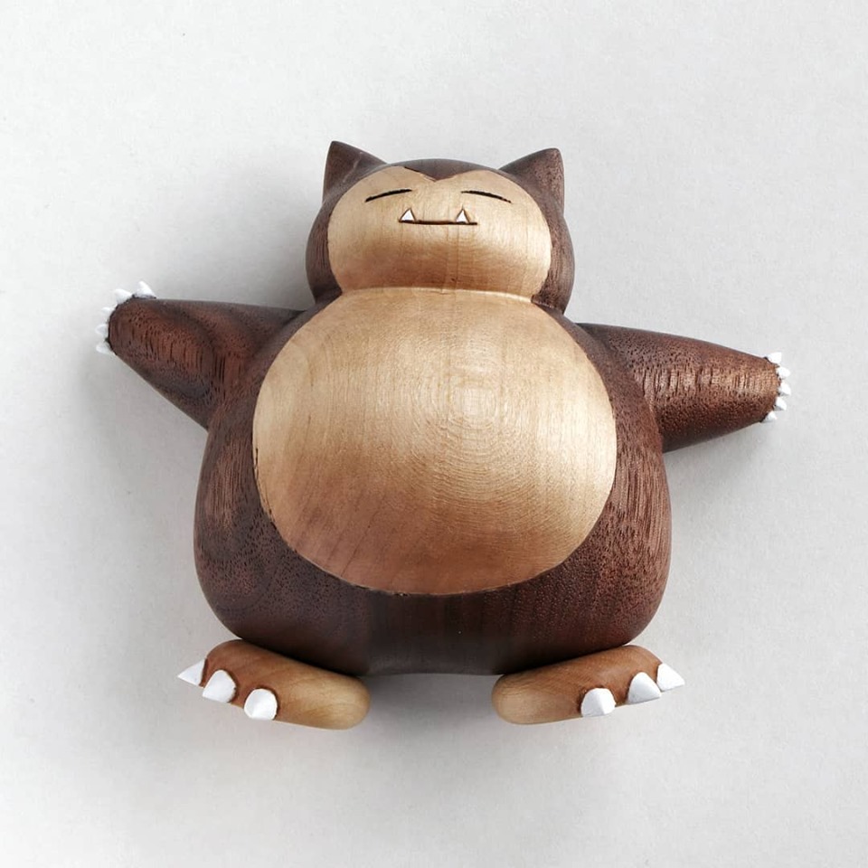 Basswood, cherry Pokemon carvings sweep through social media ...