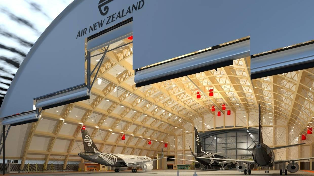 Hangar 4, the largest single span timber arch aircraft hangar in the world | Woodworking Network