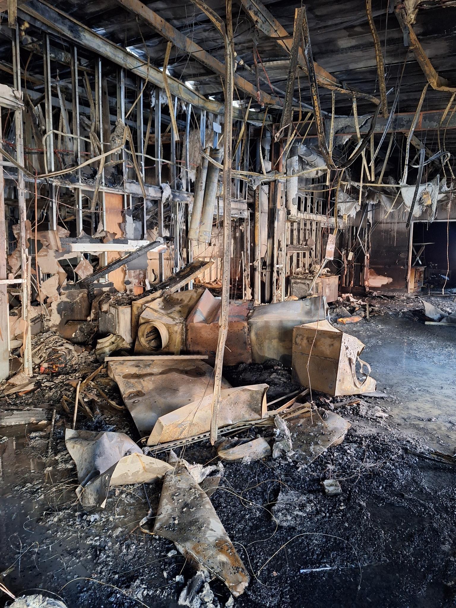 Fire-ravaged factory a total loss, but cabinet company readies for the ...
