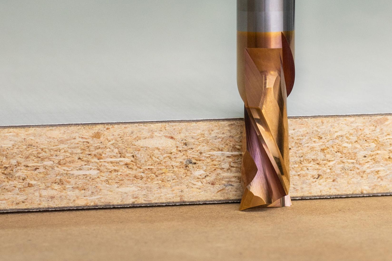 Compression spiral bits for HPL panels | Woodworking Network