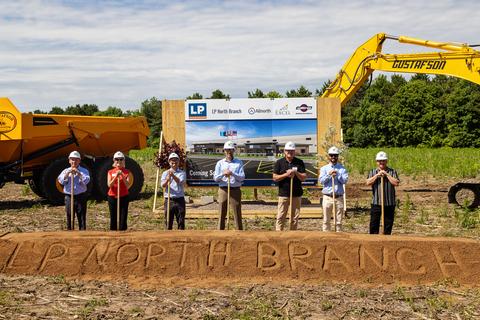 LP Building Solutions breaks ground on trim & siding manufacturing ...