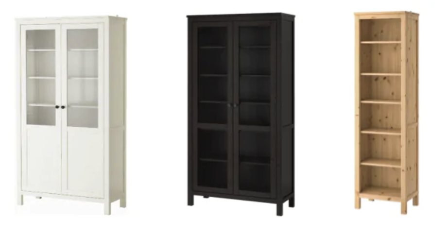 Hemnes bookcase doors store
